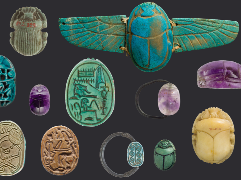 The Timeless Allure of Egyptian Scarab Jewelry – Museum Reproductions