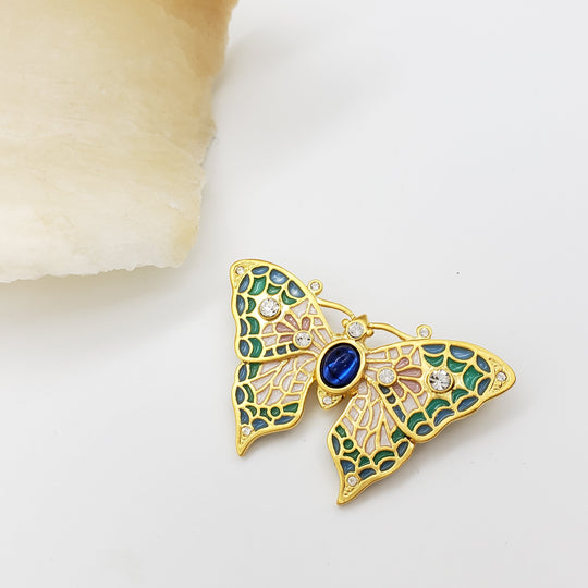 Jeweled Butterfly Pin/Pendant – Museum Reproductions