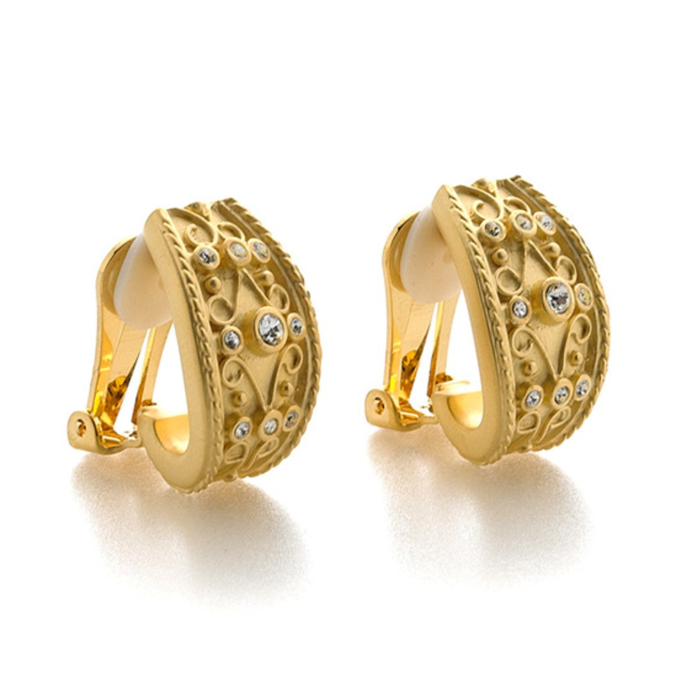 Cypriot Shield Clip Earrings – Museum Reproductions